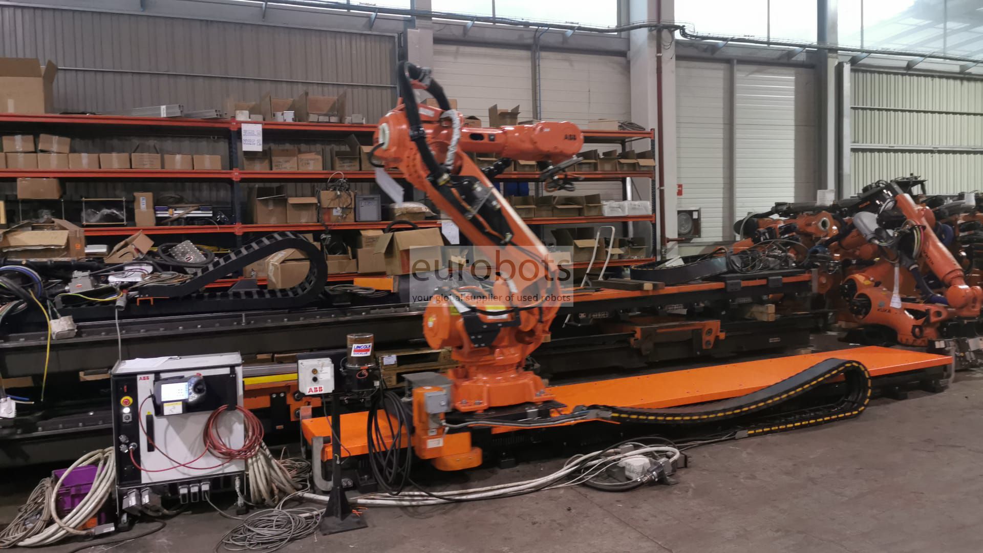 Reaconditioned IRB6640 M2004 on track | Eurobots